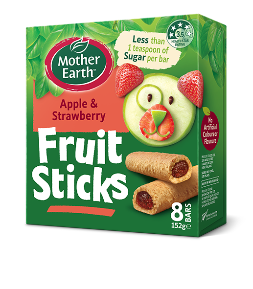 Apple & Strawberry Fruit Sticks