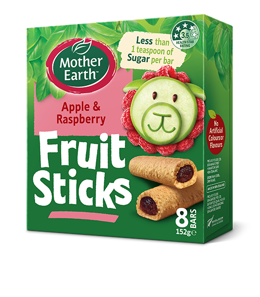 Apple & Raspberry Fruit Sticks
